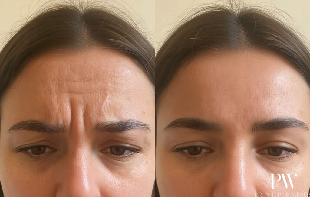 Botox Zornesfalte Wien – Für entspannte Stirn ohne Falten